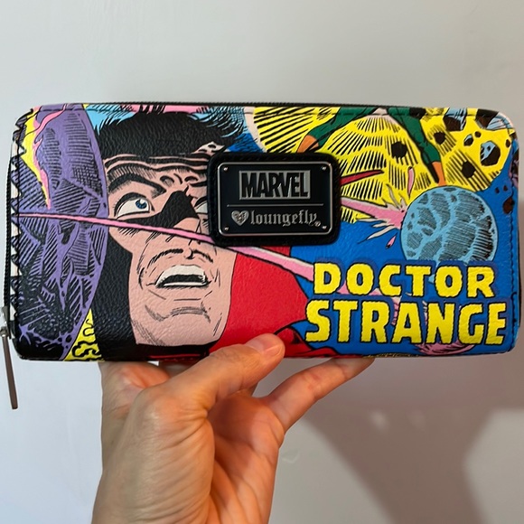 Loungefly | Bags | Loungefly Dr Strange Zip Around Wallet Nwot | Poshmark
